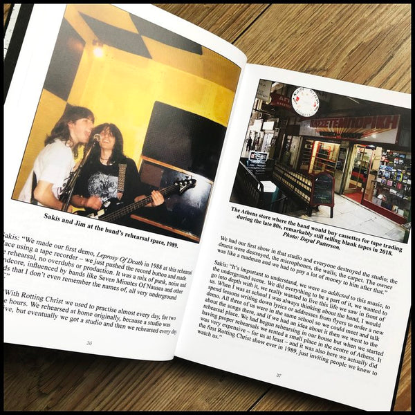 NON SERVIAM: The Official Story Of Rotting Christ (BOOK, HARDBACK ...