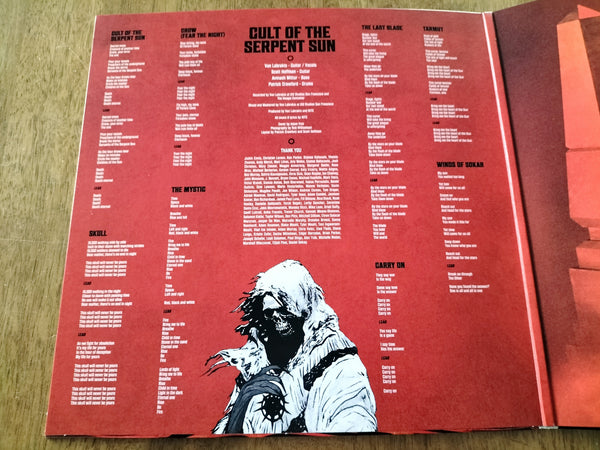 NITE - Cult of The Serpent Sun LP (1st press) – Centennial Conflict