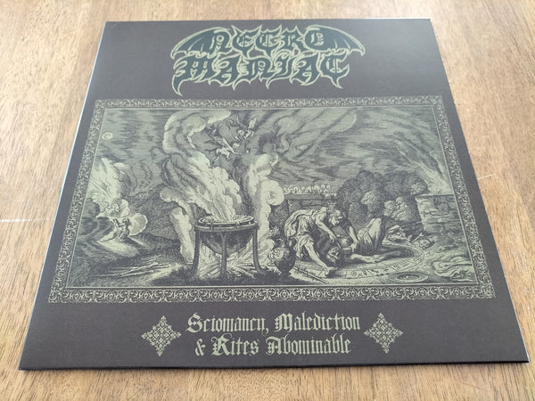 NECROMANIAC - Sciomancy, Malediction & Rites Abominable LP BLACK VINYL ...